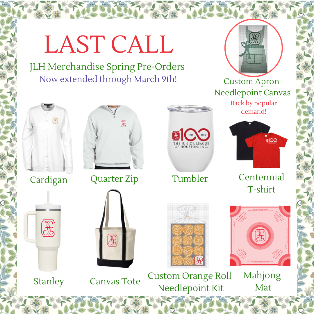 Spring 2025 Pantry Merchandise Pre-Order – The Junior League of Houston ...